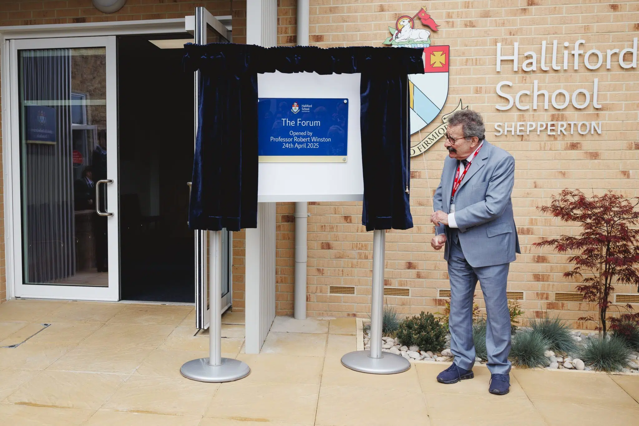 Renowned Professor, Lord Robert Winston Visits Halliford School to ...